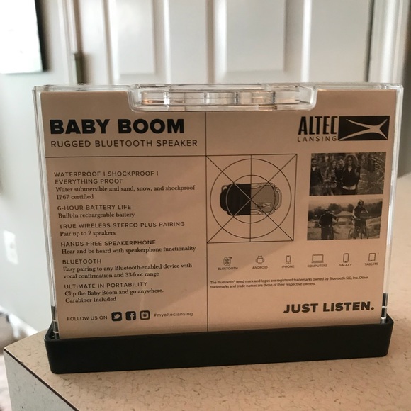Altec | Portable Audio & Video | Altec Baby Boom Speaker | Poshmark
